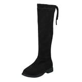 Girls Shoes Suede Boots Shoes Fashion Non Breathable Women Boots ...