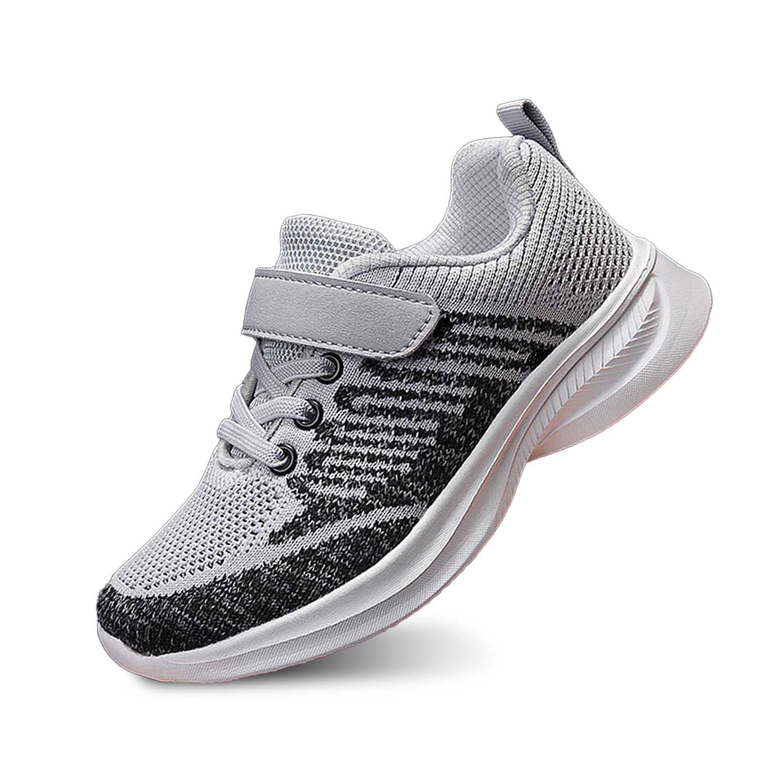 Girls Shoes - Teen Girls Sneakers Lightweight Breathable Fixed Design ...