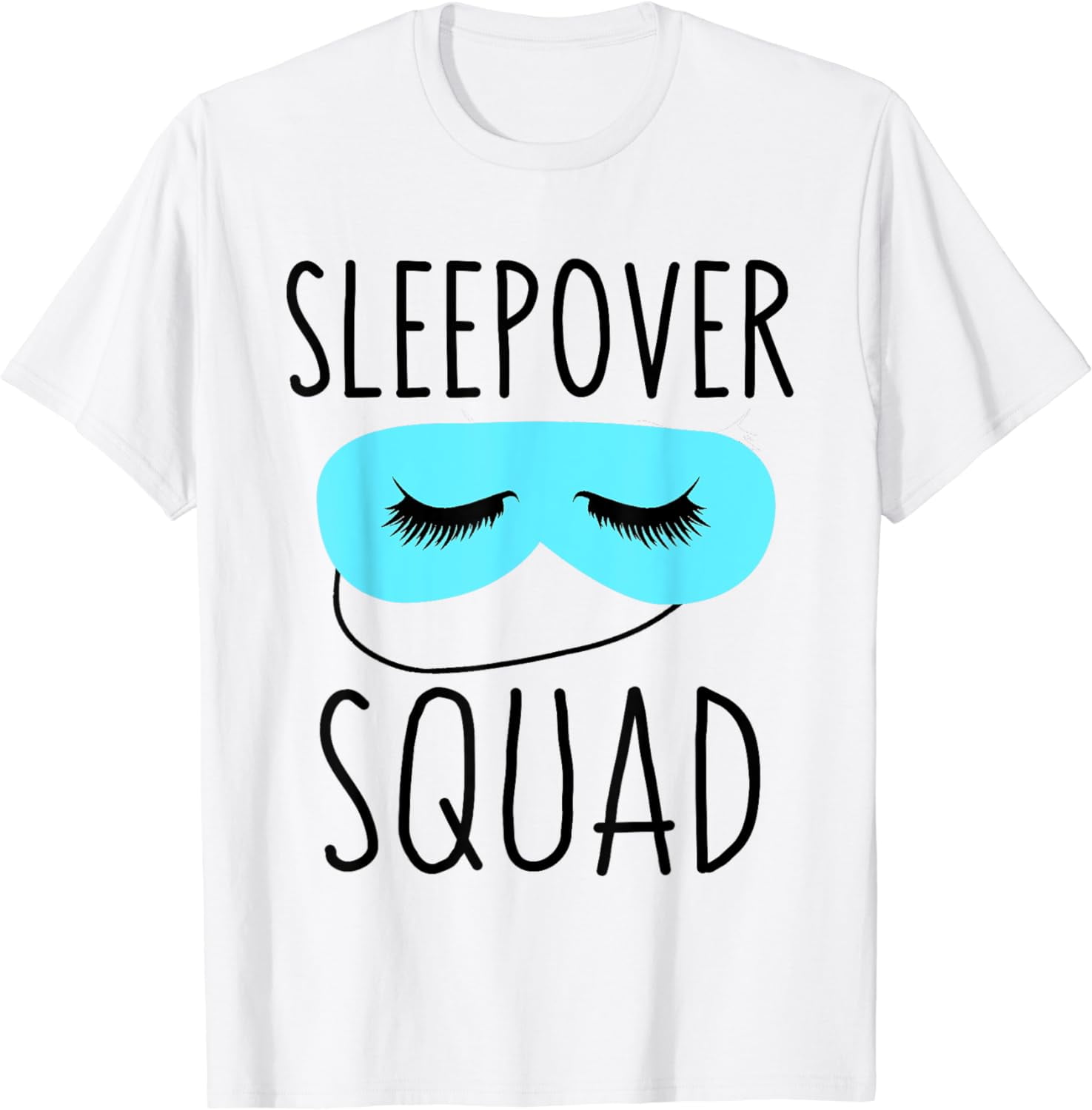 Girls Sleepover Squad Pajamas for Teens Tween Girl Women T-Shirt ...