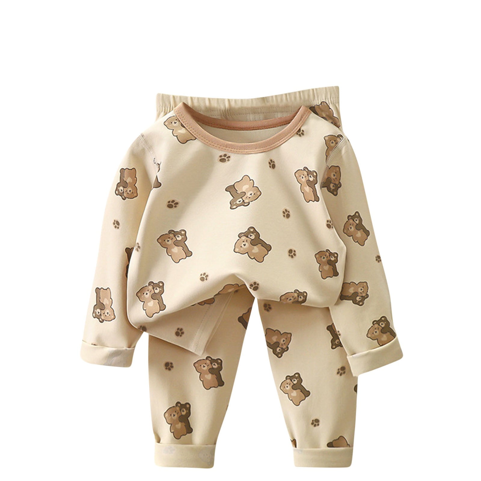 Girls' Sleepwear Agkizg 2-Piece Girls' Pajama Sets,Kids Nightwear Loungewear Clothes Set,Print ...