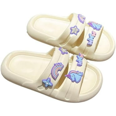 HOBIBEAR Toddler Garden Shoes Boys Girls Cartoon Slides Sandals Kids ...