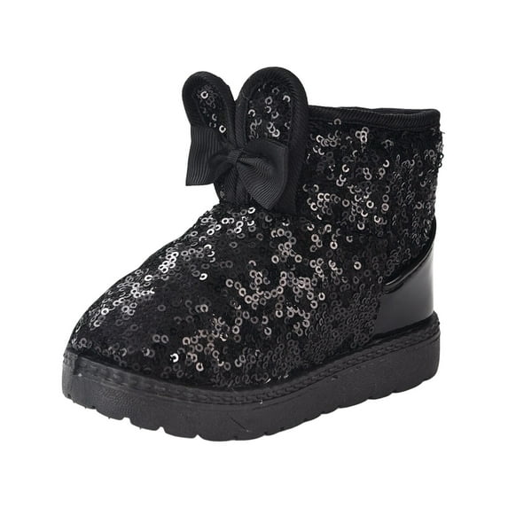Girls Snow Shoes Winter Boots Cozy Kids' Boots for Winter Insulated ...