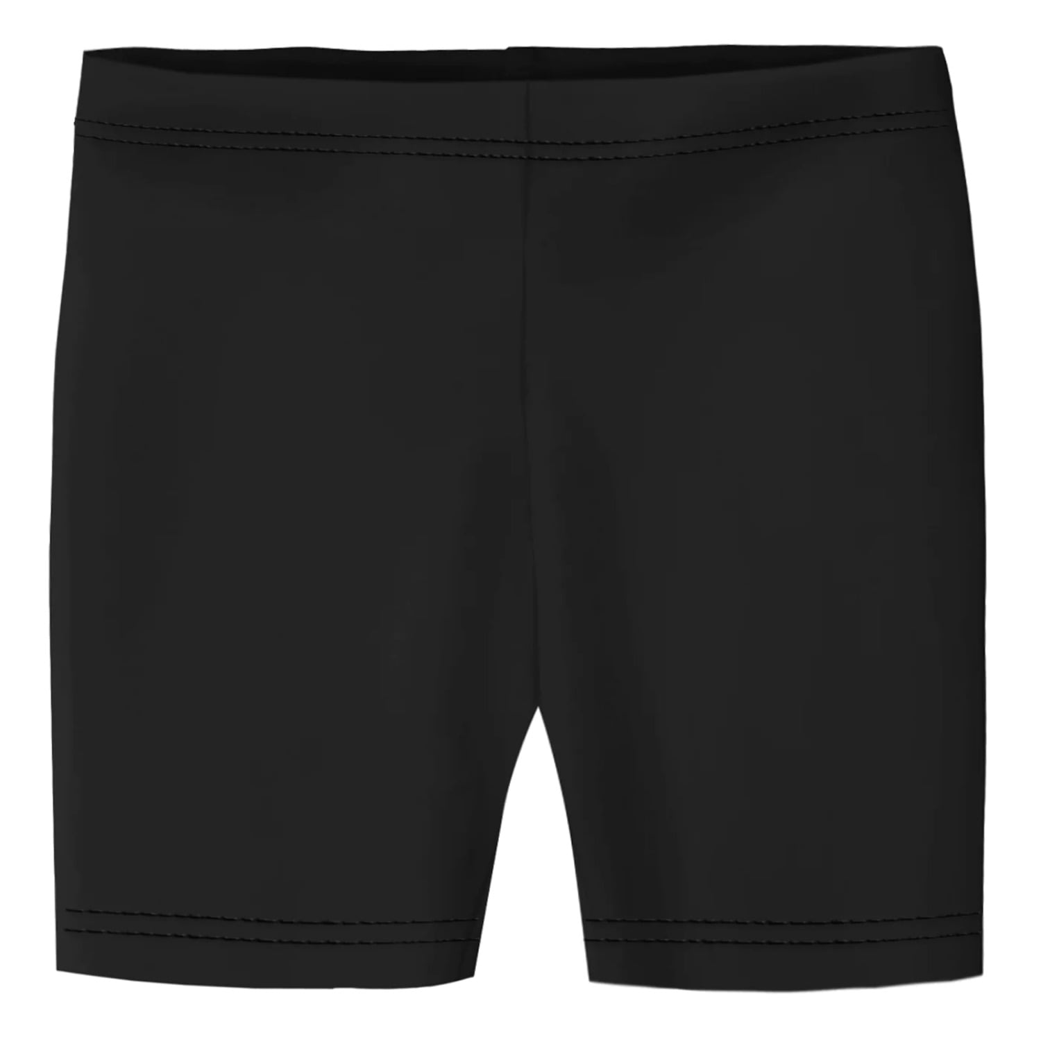 Girls Soft 100% Cotton Bike Shorts | Black - Walmart.com