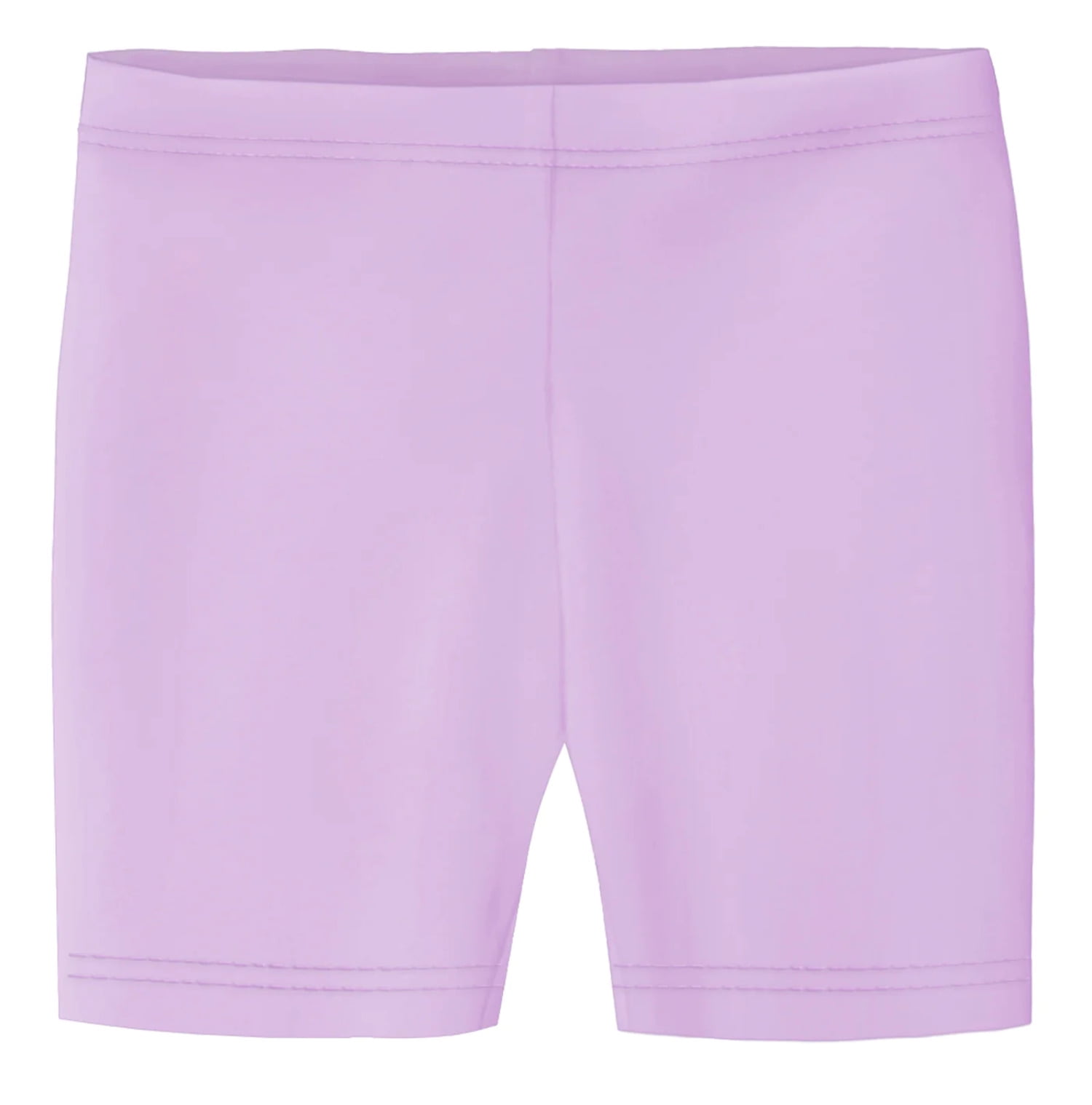Girls Soft 100% Cotton Bike Shorts | Lavender - Walmart.com
