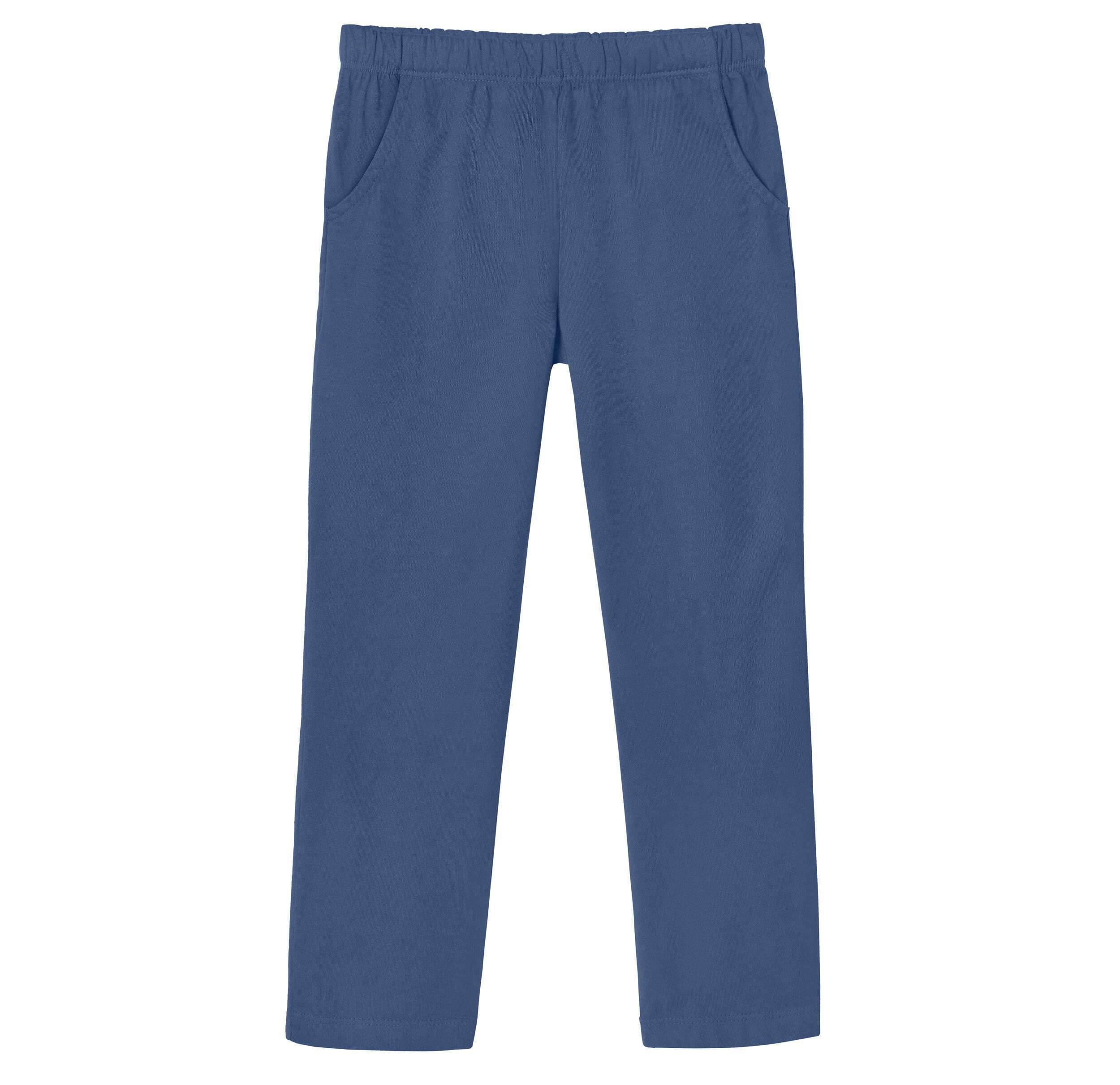 Girls Soft Cotton UPF 50+ Jersey Pocket Pants | Smurf - Walmart.com