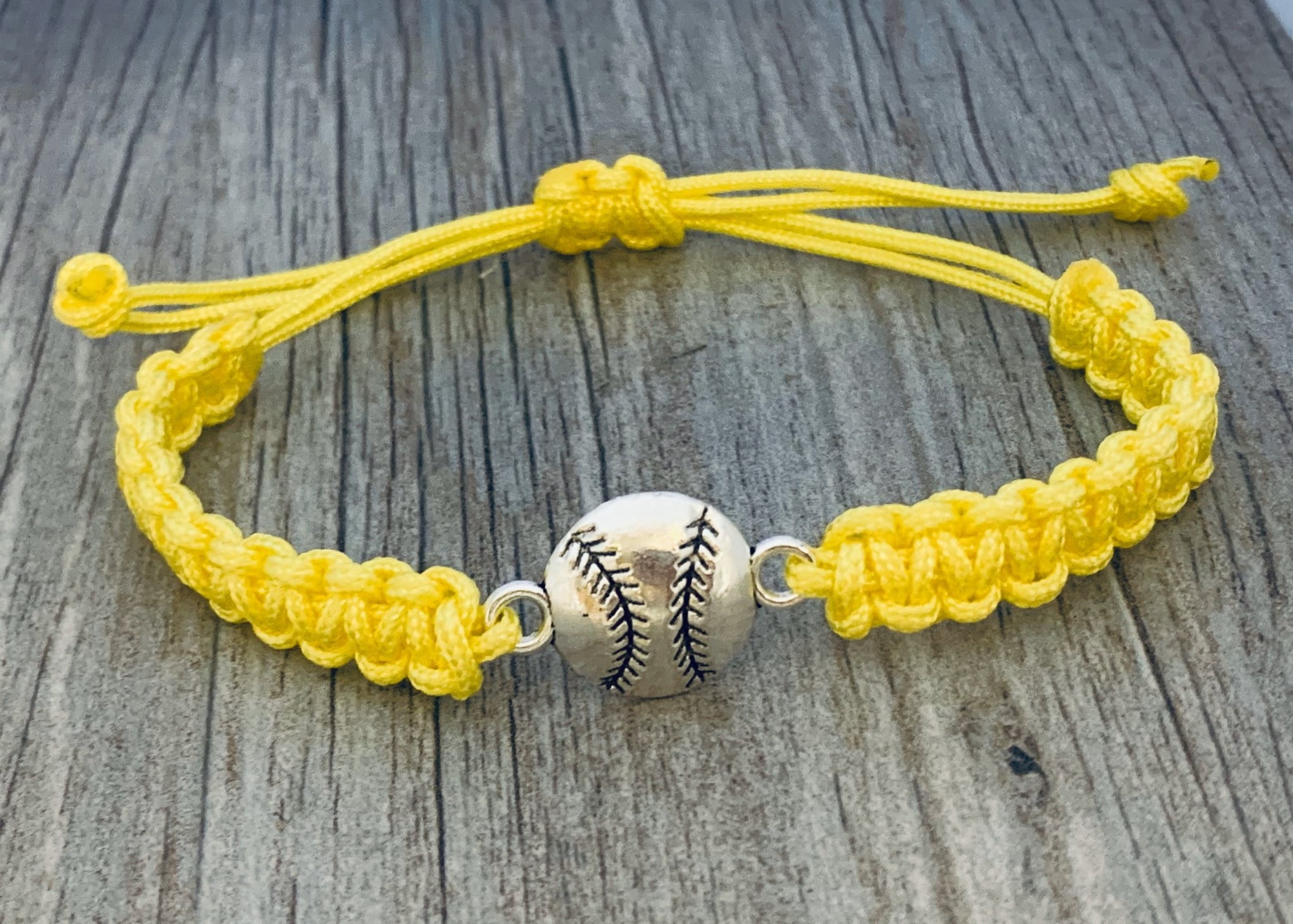 Girls Softball Bracelet, Adjustable Softball Jewelry for Softball ...
