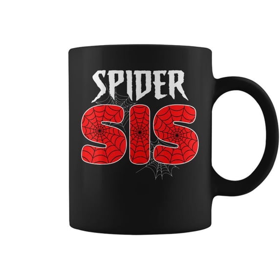 Girls Spider Web Sister Matching Family Big Sis Coffee Mugs - Walmart.com