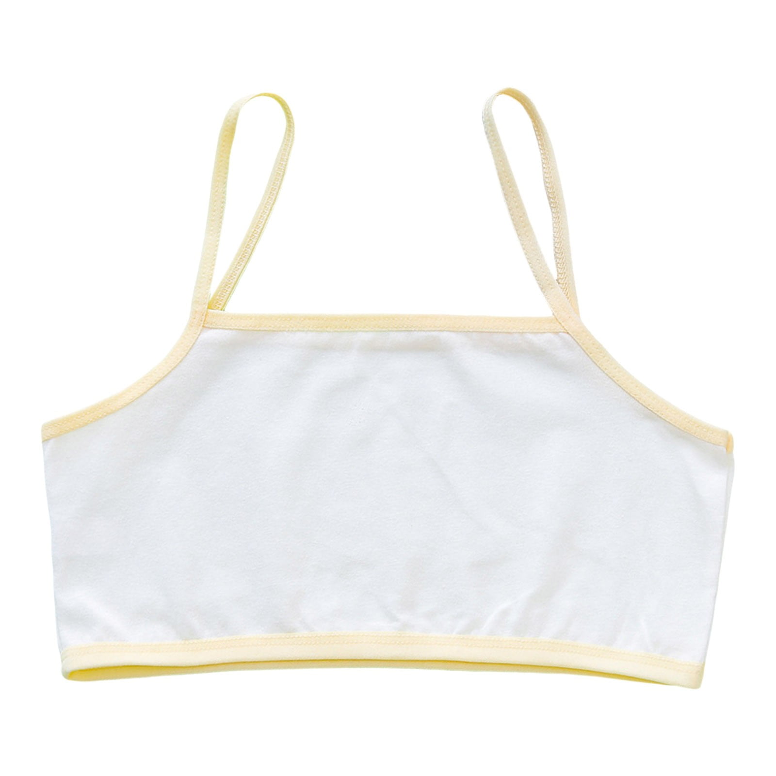 Girls Sport Bras Ages 8-12 Spaghetti Straps Soft Comfortable Training ...