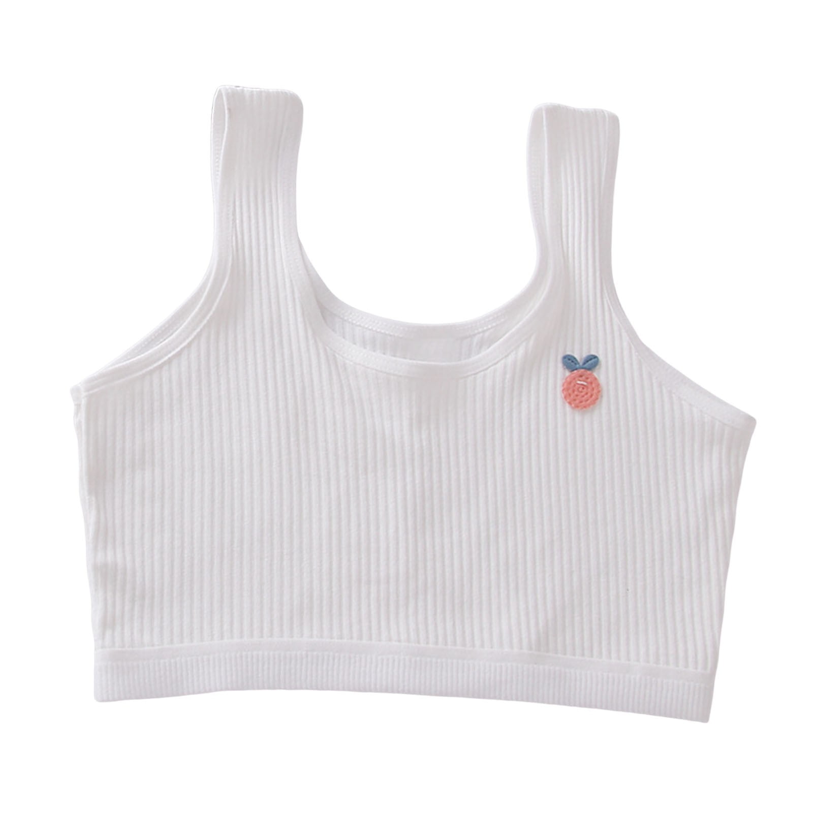 Girls Sports Bras 14-16 Teen Girls' Training Bra Seamless Cotton Cami ...