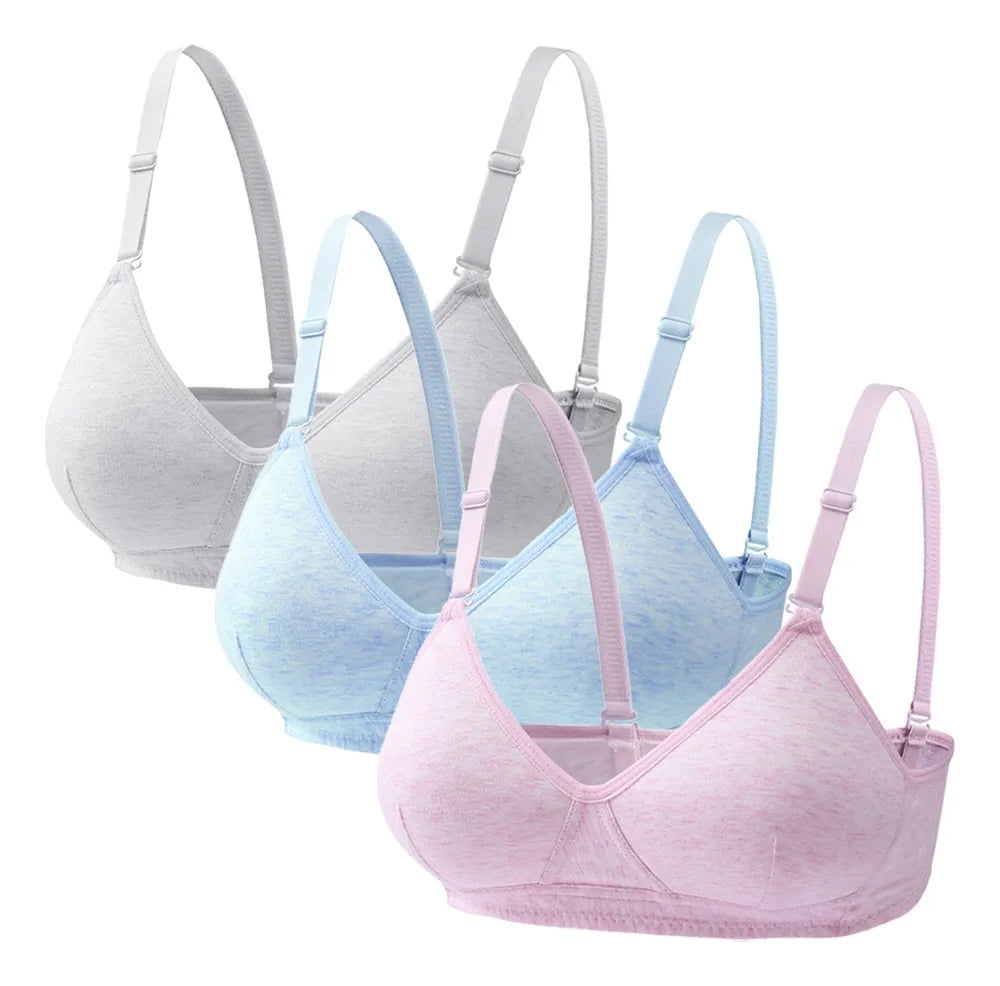 Girls Sports Bras Kids Sports Developed Training No Wire Bra PaddedNo ...