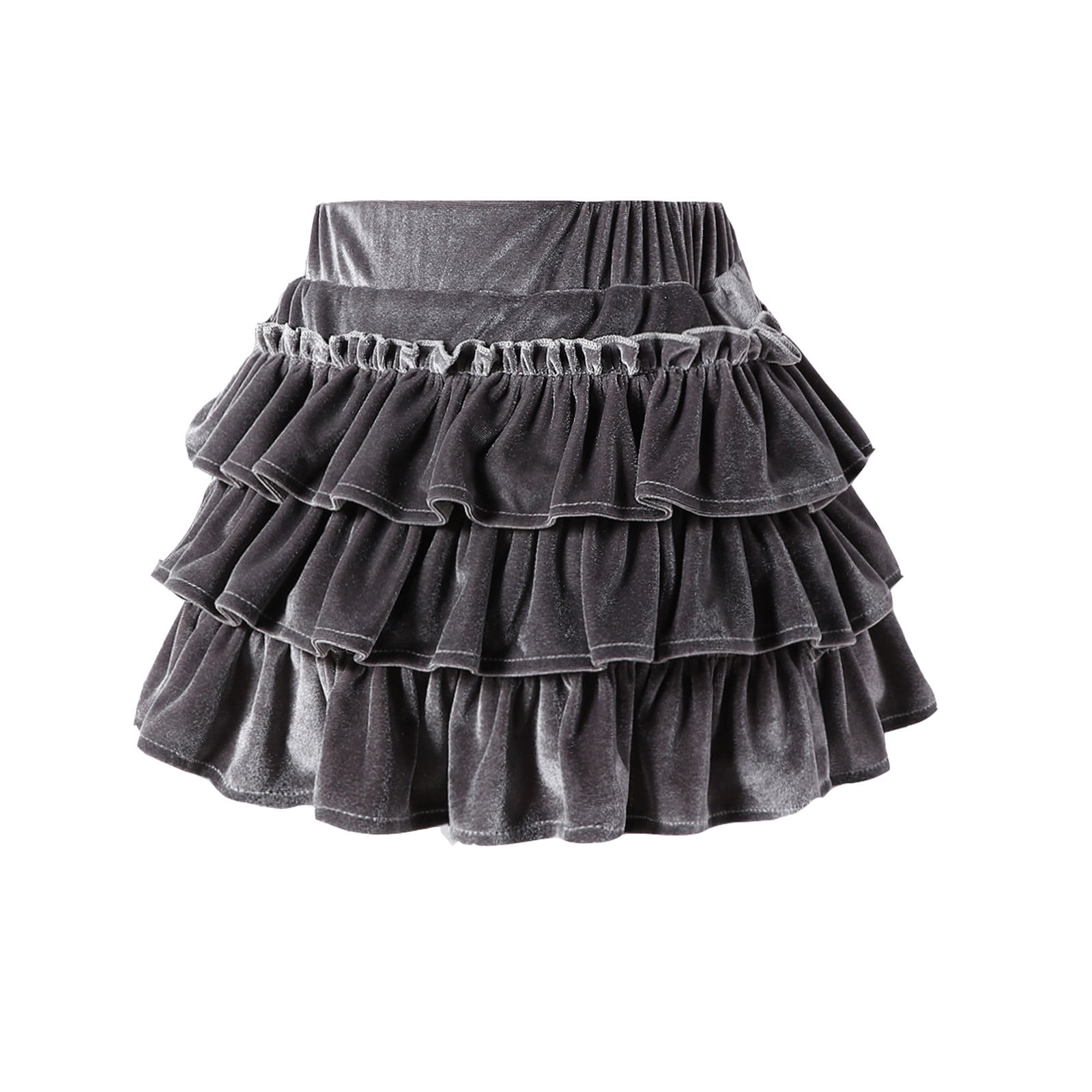 Girls Spring Dress Cake Layer Short Pleated Skirt Children's Half ...