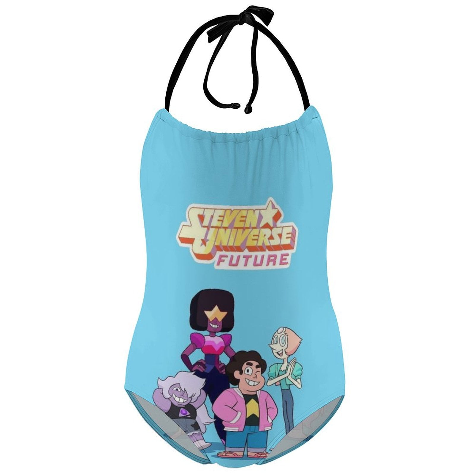 Girls Steven Universe One Piece Halter Swimsuits Bathing Suit for Beach ...