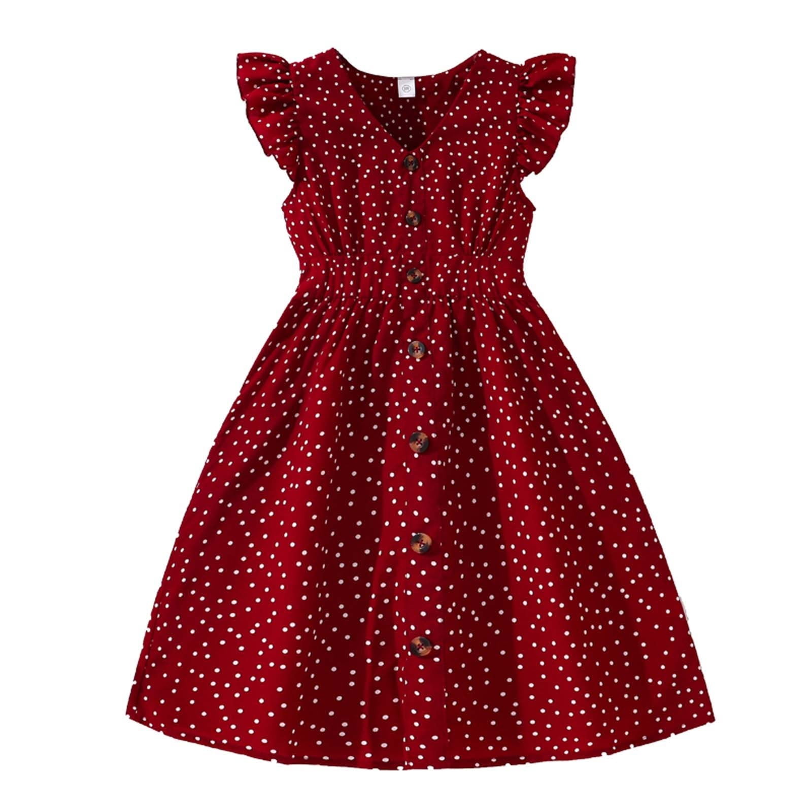 Girls Summer Dresses Pink Dress For Girls Tween Girls 2025 Summer ...