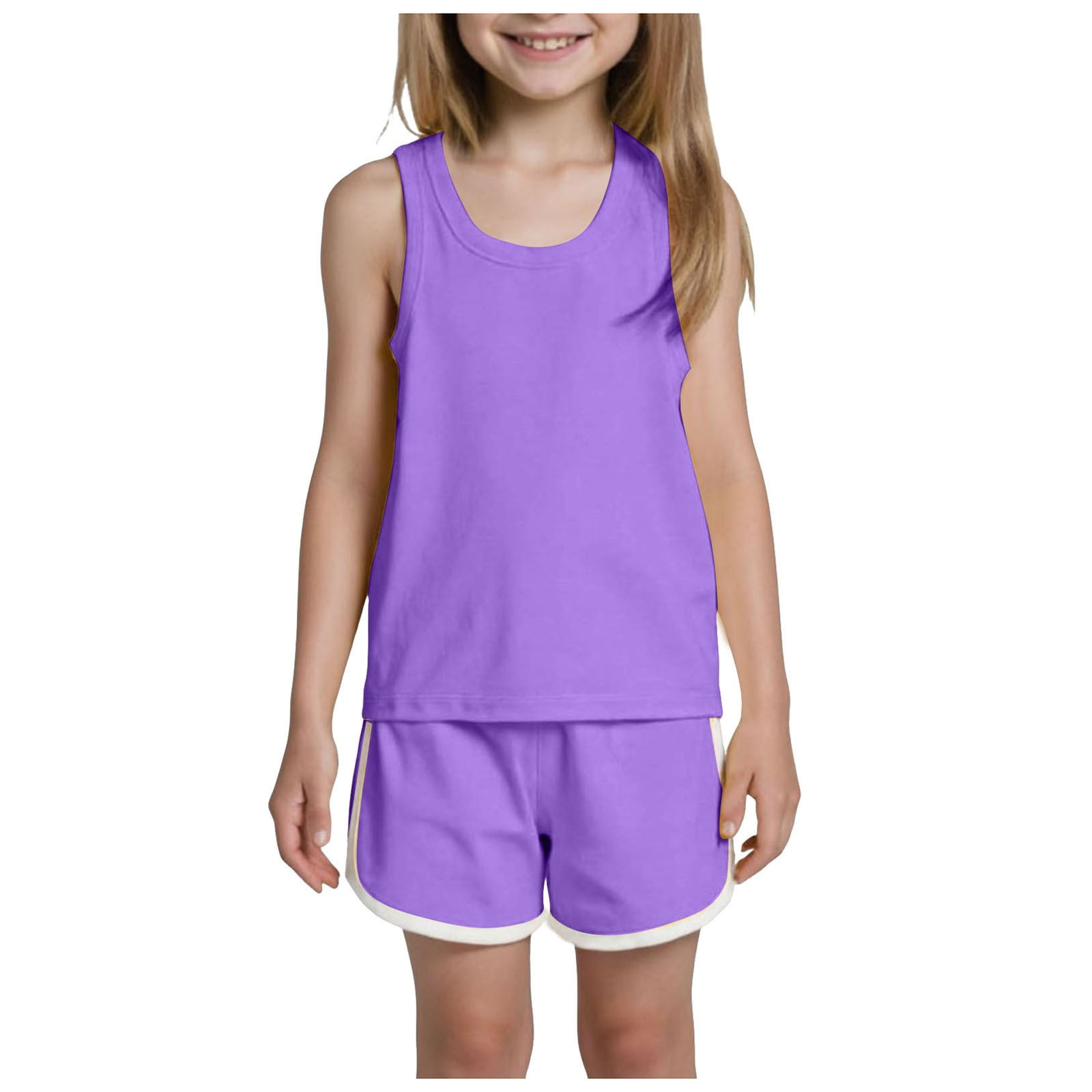 Cute Summer Clothtes for Girls 2 Piece Short Sets Outfits Vacation ...