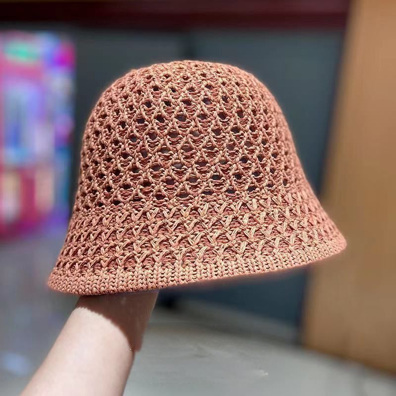 Girls Sun Hat Wide Brim Floppy Summer Hats For Women Beach Panama Straw ...