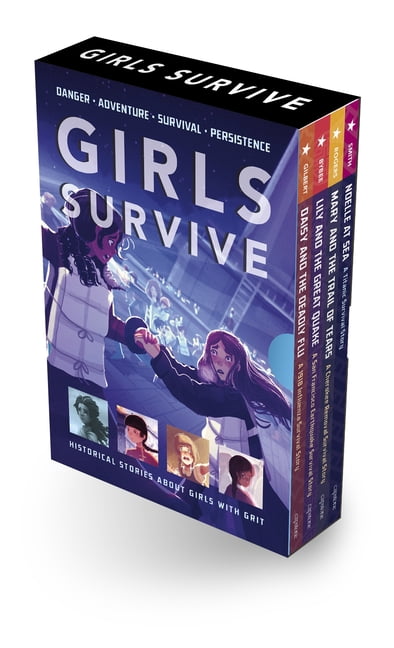 Girls Survive Girls Survive Boxed Set 1: Daisy and the Deadly Flu, Lily ...
