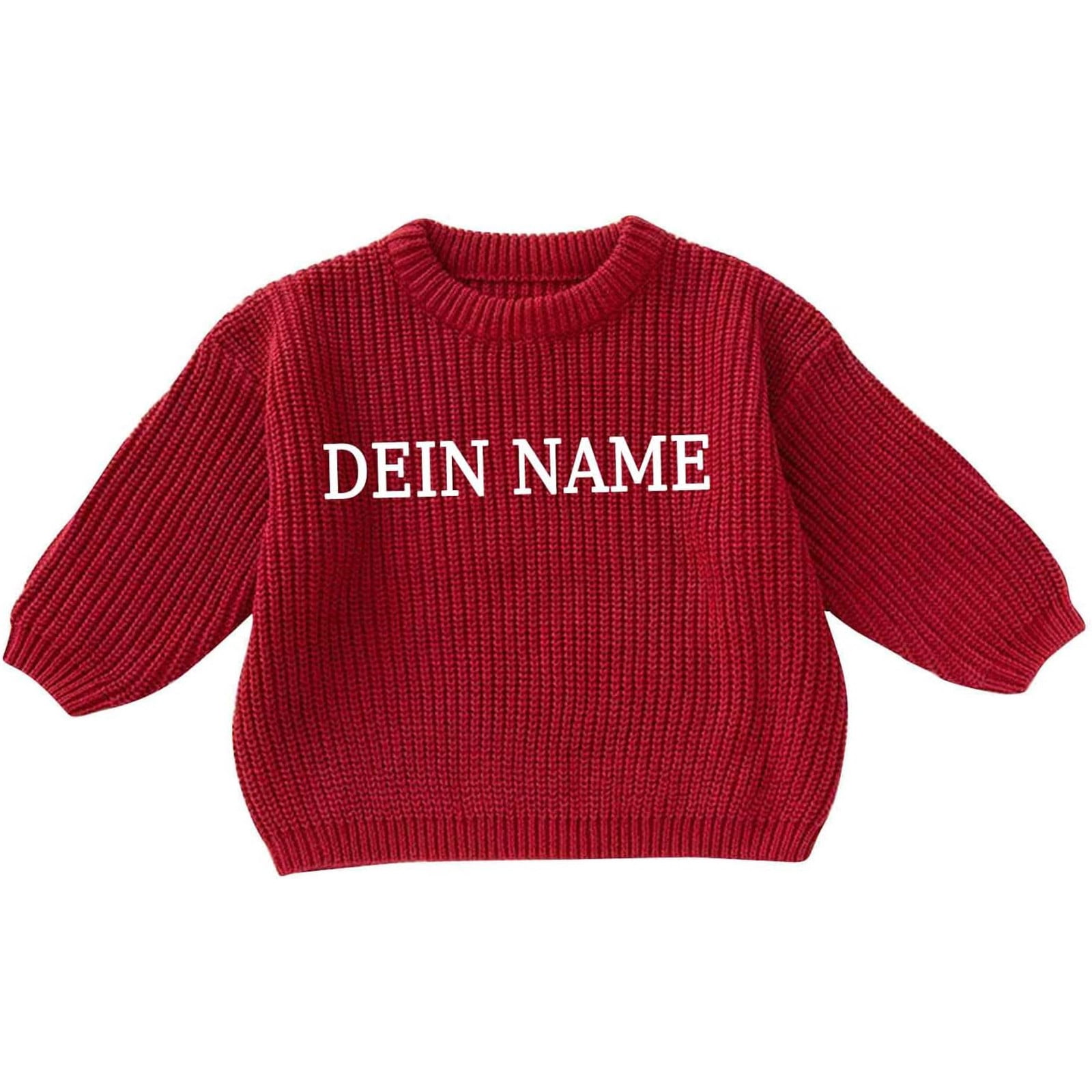 Girls Sweaters,Kids Sweater with Name Embroidery Knitted Pullover ...