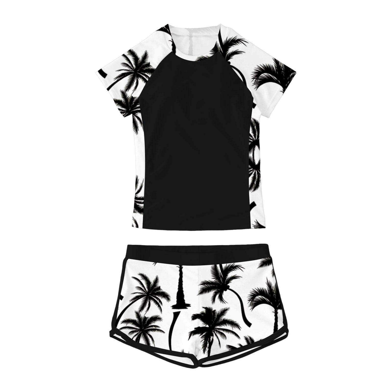 Girls Swimsuit 2 Piece, Girls Bathing Suits Size 12 Upf 50+ Girls ...