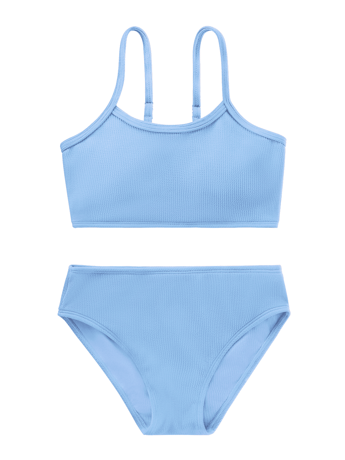 Girls Swimsuit 2-Piece Tankini Set Beach Sport Bathing Suit Swimwear ...