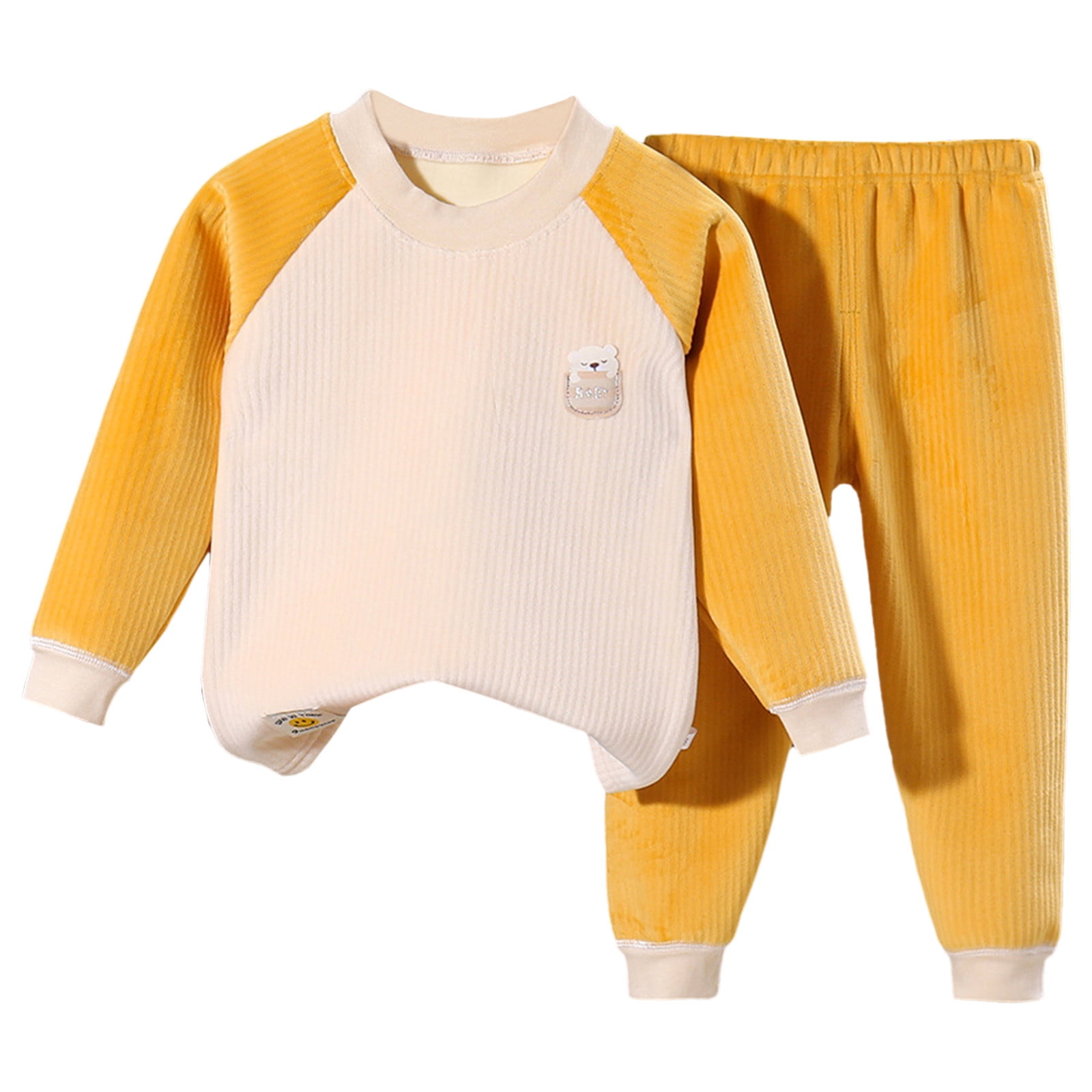 Girls Swimsuit,Boys Girls Pajama Set Baby Boy Girl Pajama Sleepwear Nightwear Loungewear Clothes ...