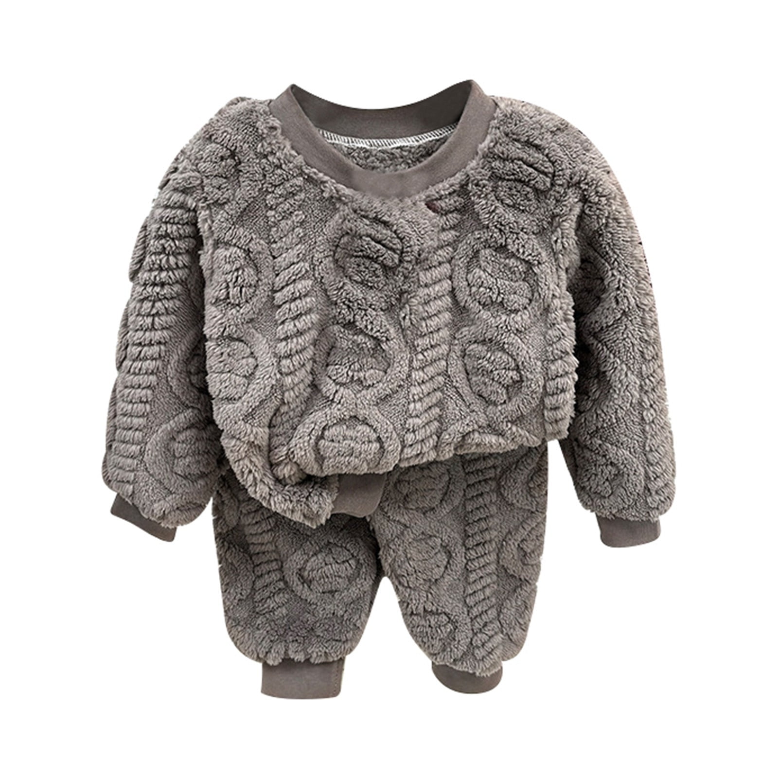 Pajamas for Girls, Boys Girls Pajama Set Winter Spring Warm Sleepwear ...