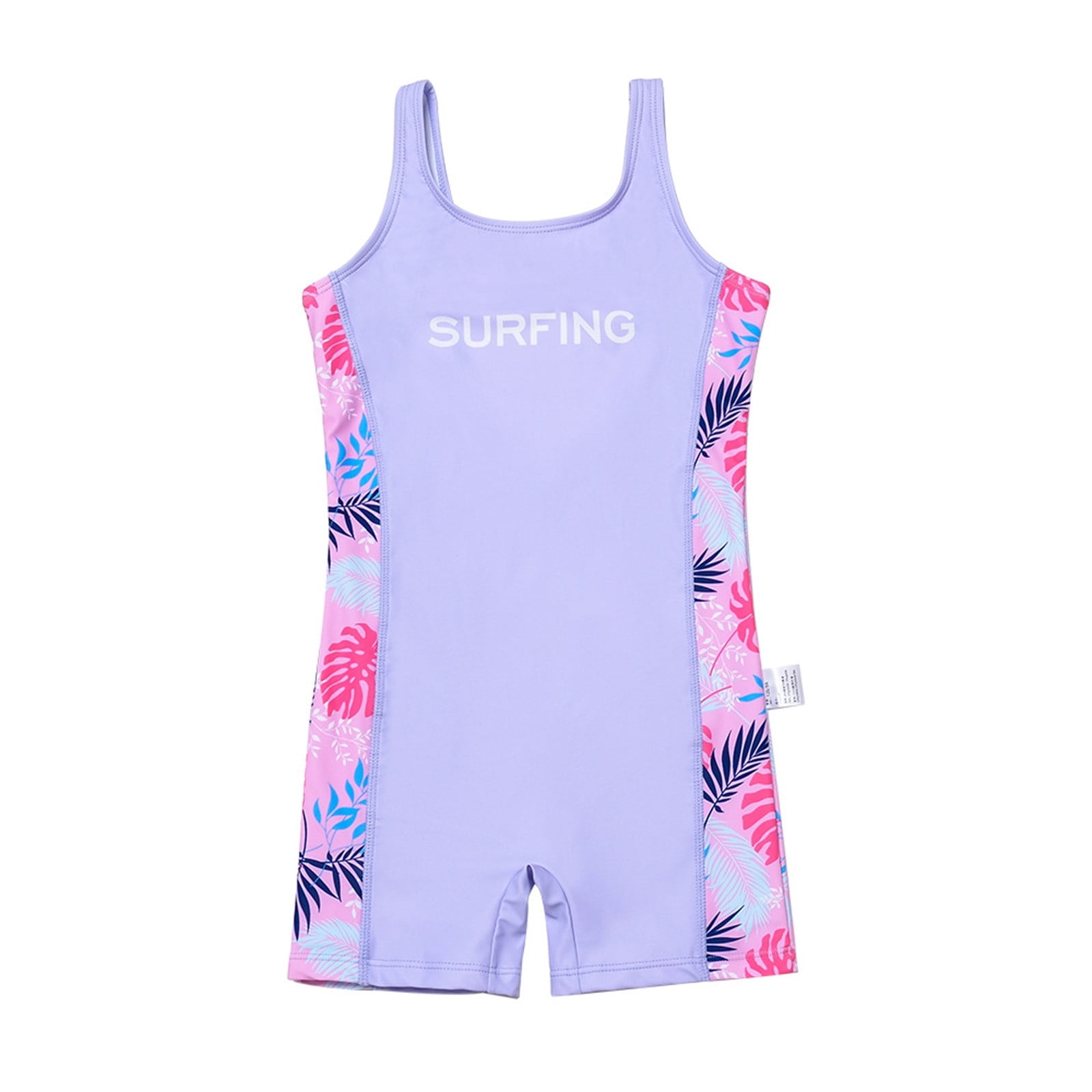 Girls' Swimsuit Girls' Kids Bathing Suit with Floral Print One Piece ...