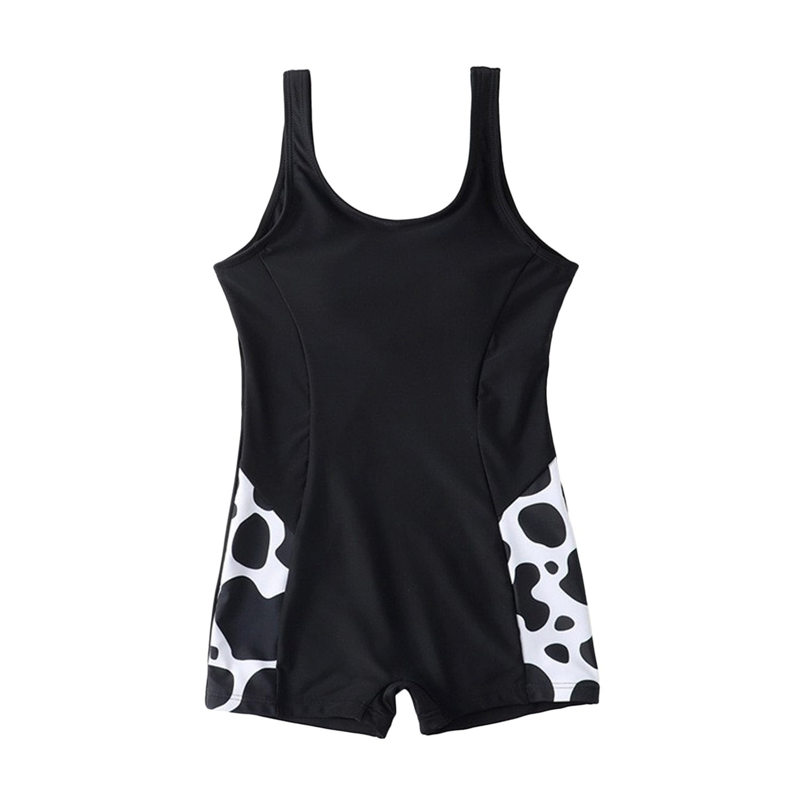 Girls Swimsuit Girls One Piece Swimsuits Kid Water Sport Short Swimsuit ...