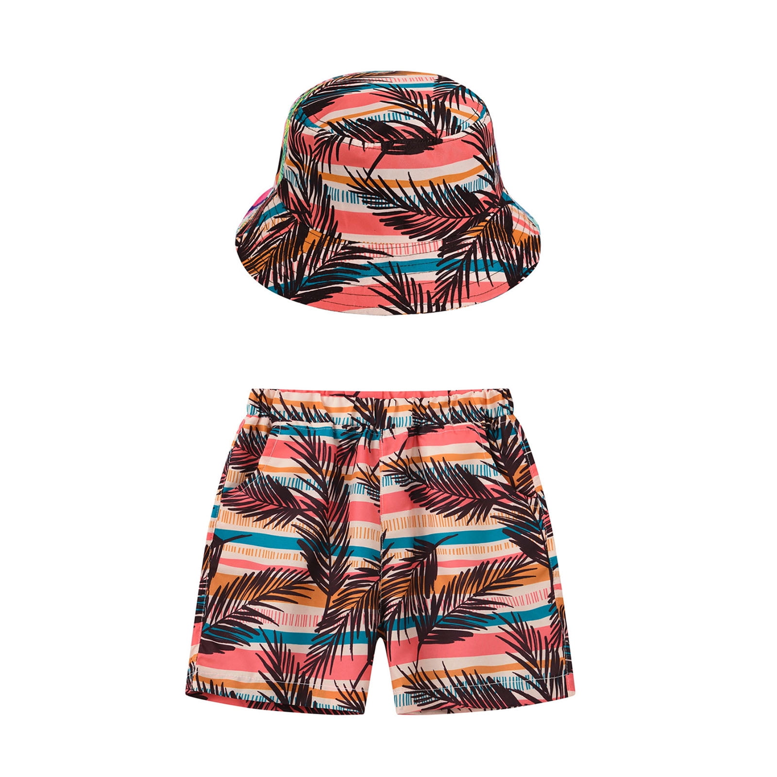Girls Swimsuit Two Piece Tankini Bathing Suits Racerback Swimwear with ...
