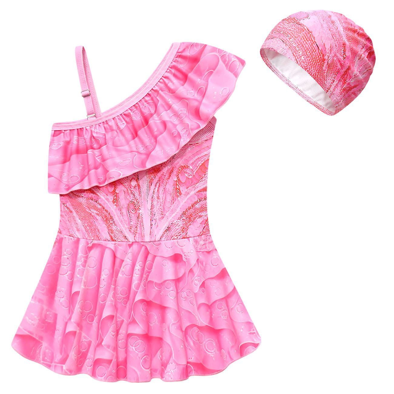 Girls Swimsuit Two Piece Tankini Skirt Set Good Witch Glinda Beach ...