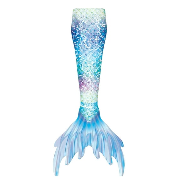 Girls Swimsuits Tail Bathing Suit Kids Sequin Scale Pool Summer ...