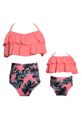 Mom Daughter Matching Swimsuits