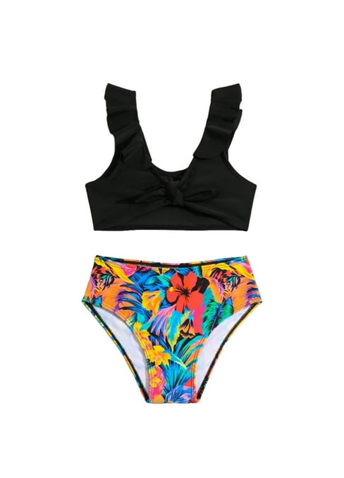 Little Girls' 4-6X Bikini 2-Piece Swimsuit - Walmart.com