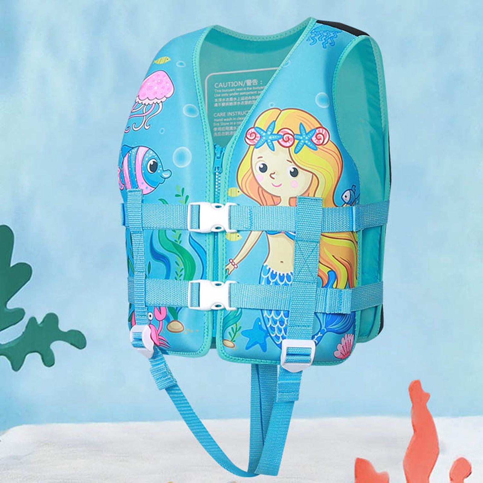 Girls Swimwear Life Vest Bathing Suit Toddler Kids Age 2 13 Years ...