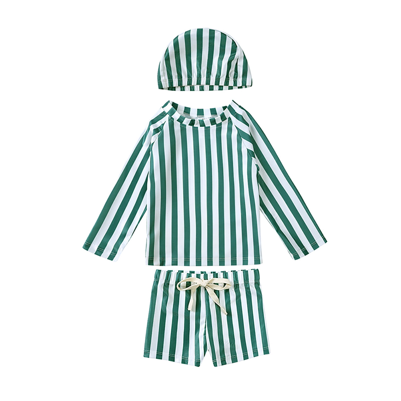 Girls' Swimwear Rush Guard 2 Piece Long Sleeve Bathing Suit Summer ...