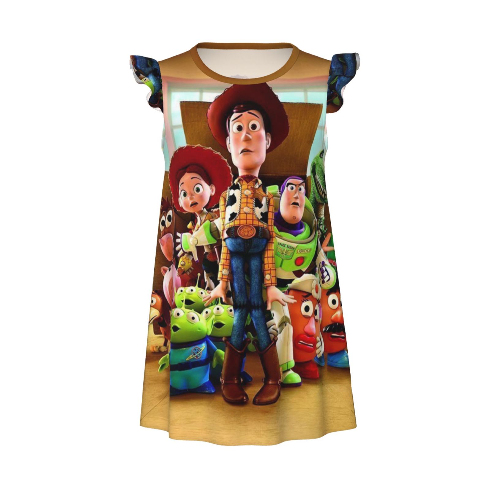 Girls Toy Stor Nightgowns Pajamas Kids Sleepwear Night Dress Sleep ...
