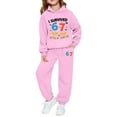Girls Tracksuit Set - 2 Piece 67 Print 6 7 Number Sweatshirts and ...
