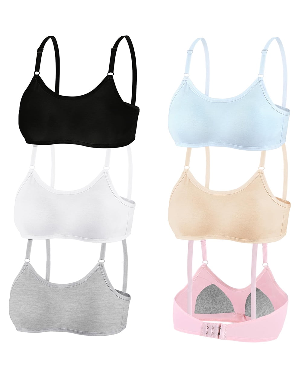 Girls Training Bra Fit for 12-16 Years Teens & Big Girls Elastic ...