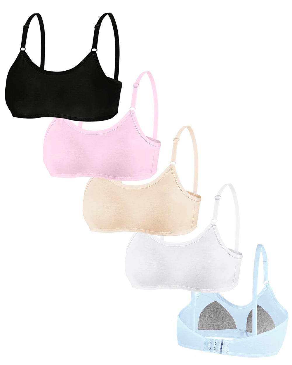 Girls Training Bra Fit for 12-16 Years for Teens & Big Girls Elastic ...