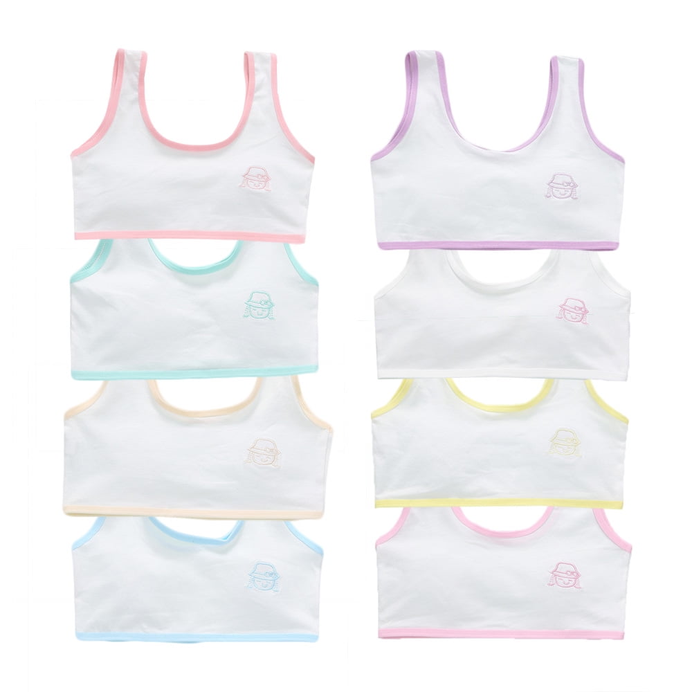 Girls Training Bra Teen Developed Training Lightly TrainerNo Wire Bras ...