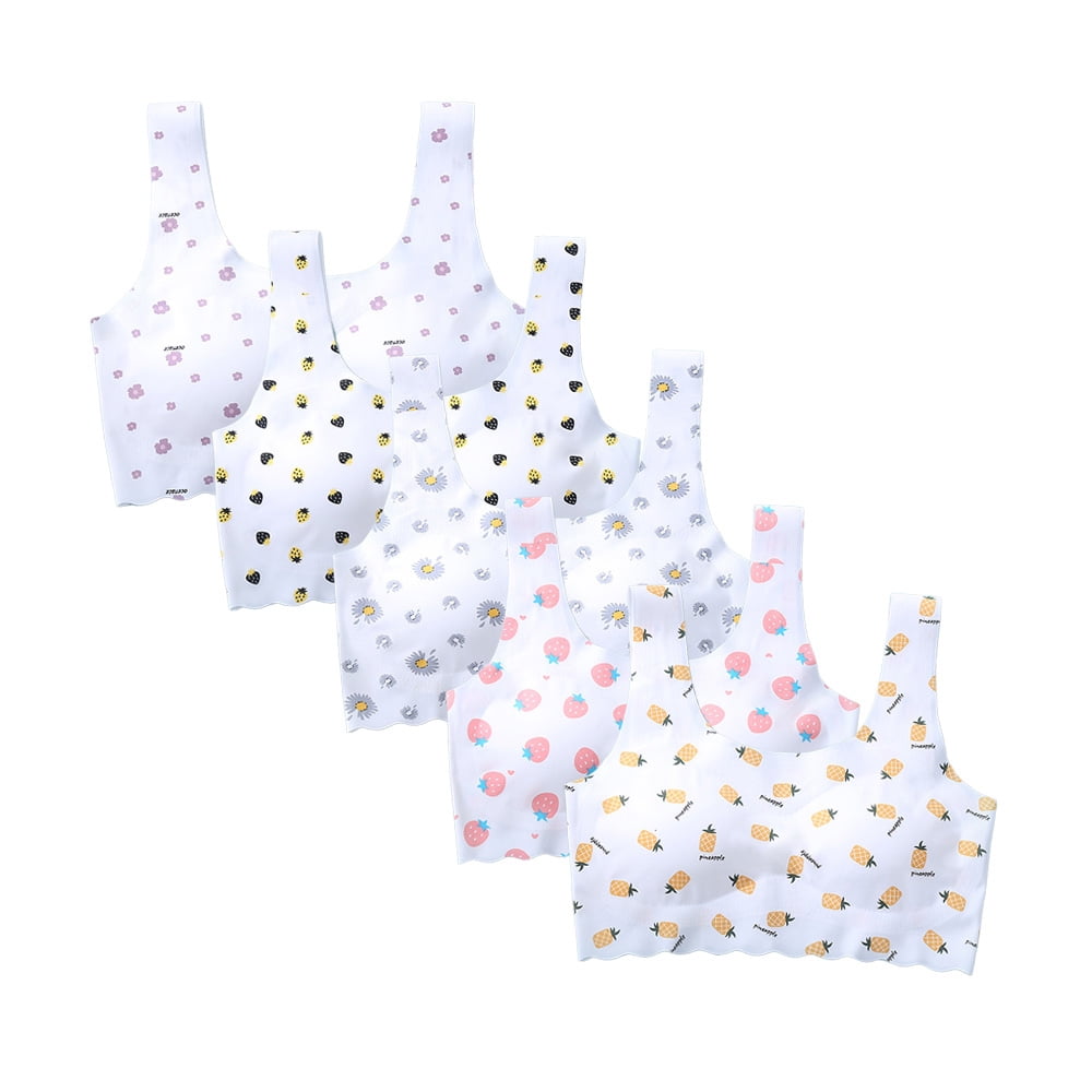 Girls' Training Bras Developed Training Kids Sports No Wire Under ...