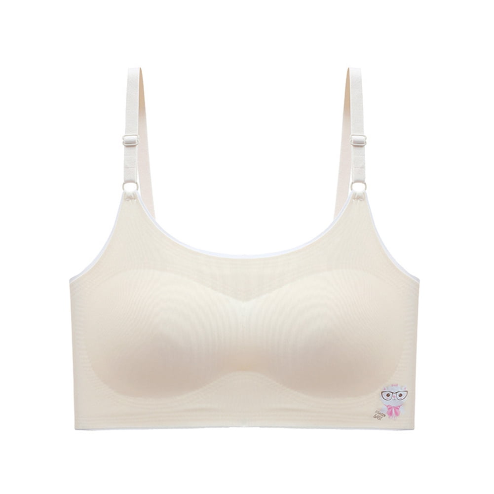 Girls Training Seamless Bra,Teen Bra Comfort Seamless, Girls Bra with ...