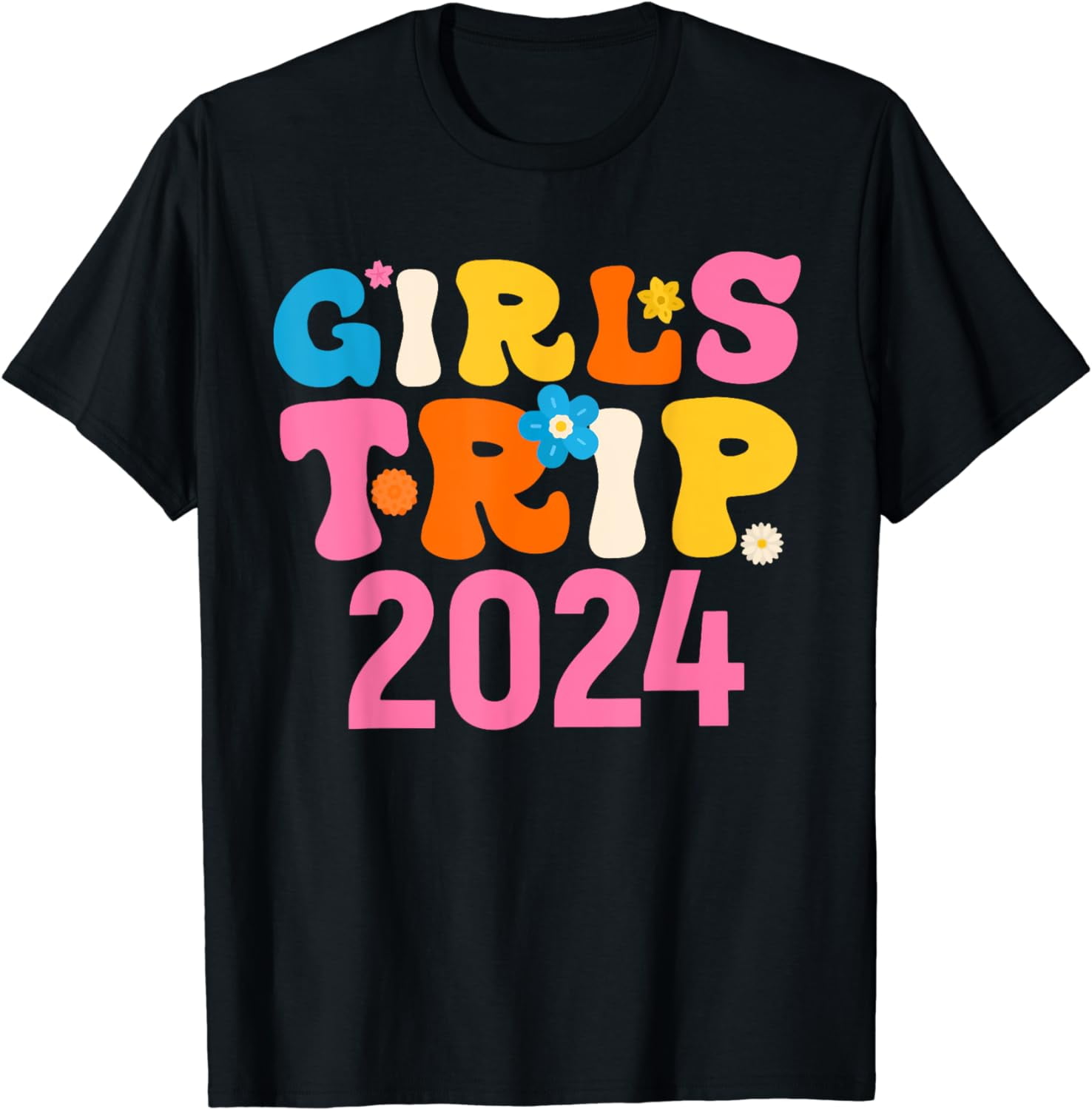 Girls Trip 2024 Besties Trip Hawaii Beach Summer Vacation T-Shirt ...
