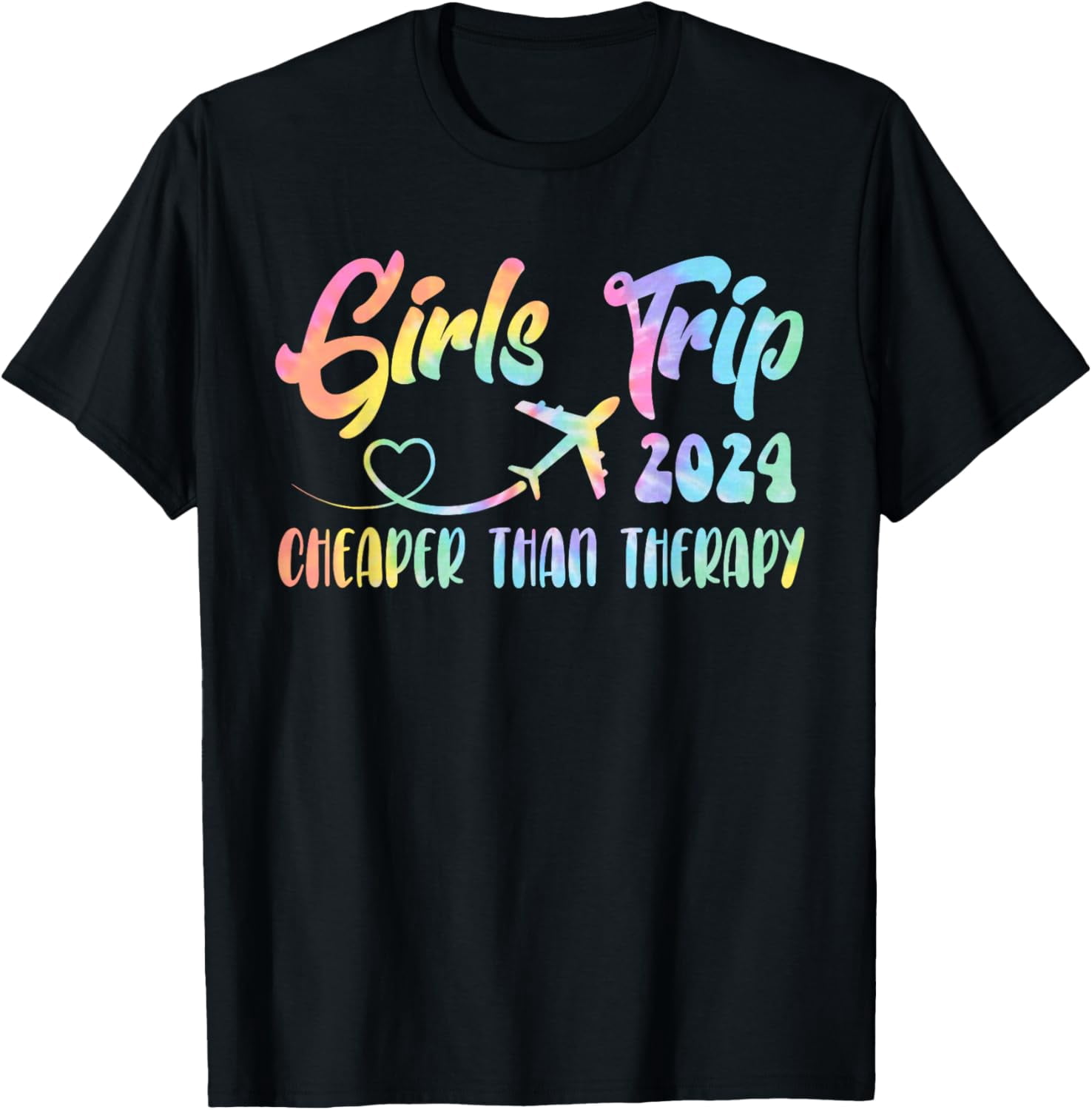 Girls Trip 2024 Cheaper Than A Therapy Bachelorette Party T-Shirt ...