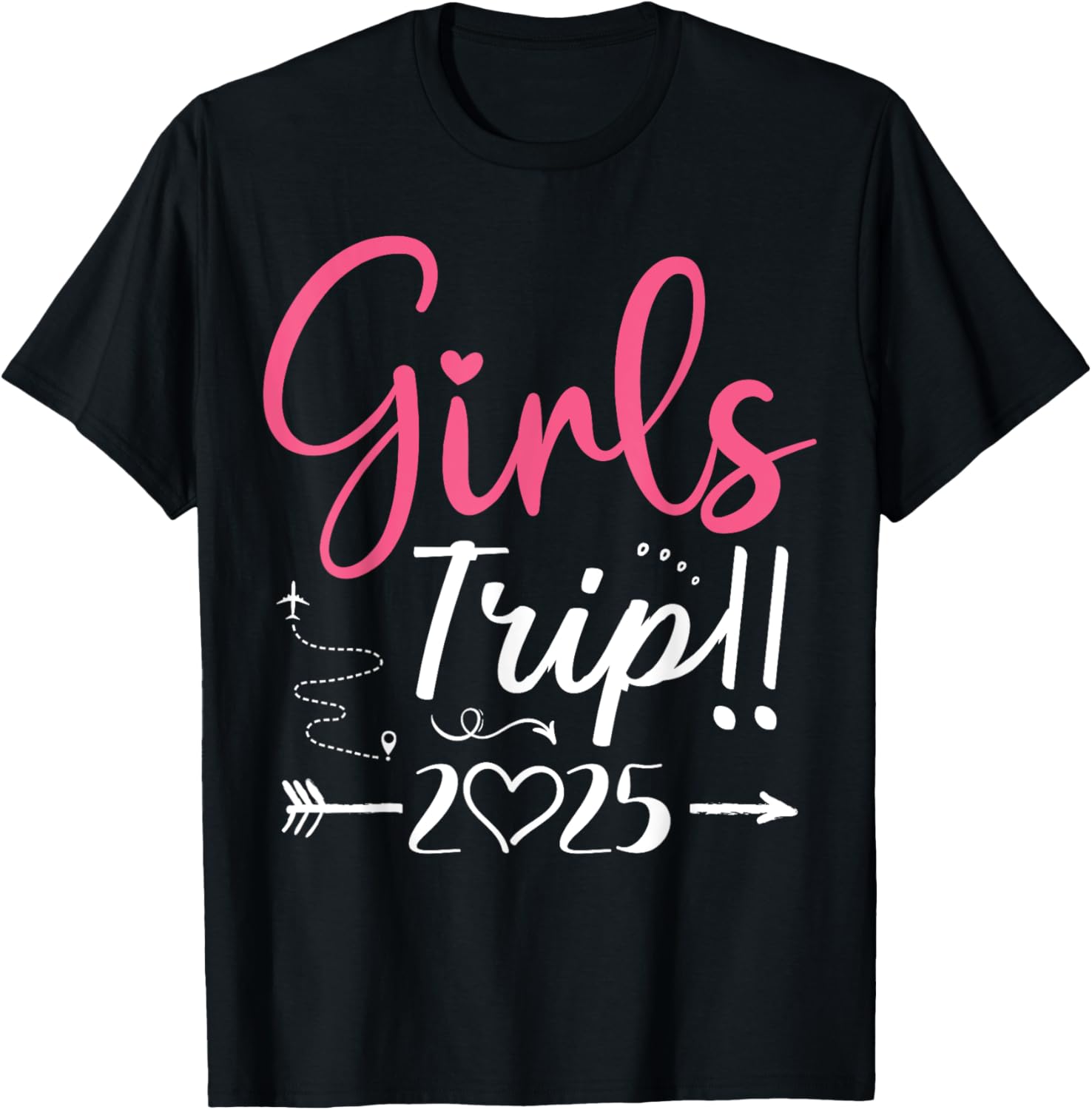 Girls Trip 2025 Shirt Girls Road Trip 2025 Vacation Lovers T-Shirt - Walmart.com