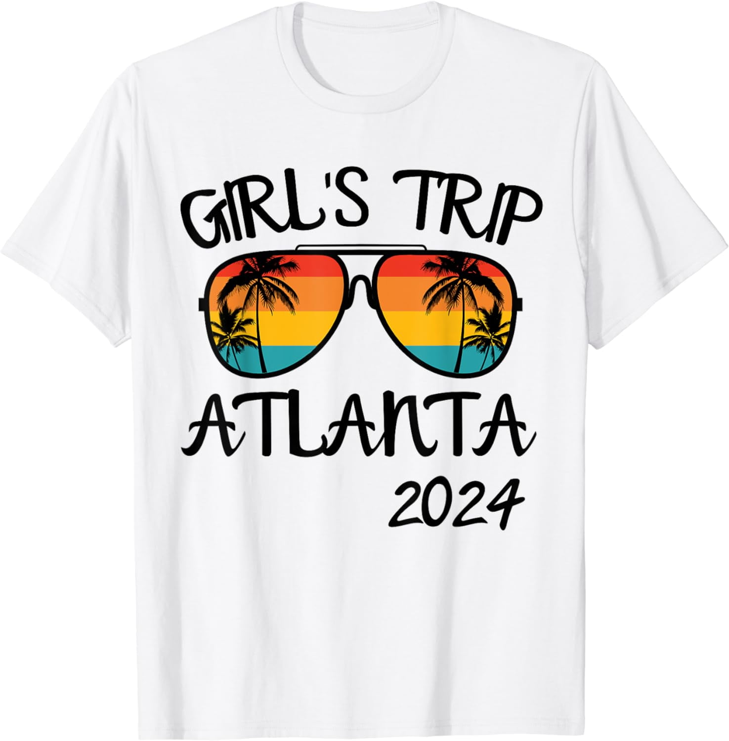 Girls Trip Atlanta 2024 Summer Vacation Matching T-Shirt - Walmart.com