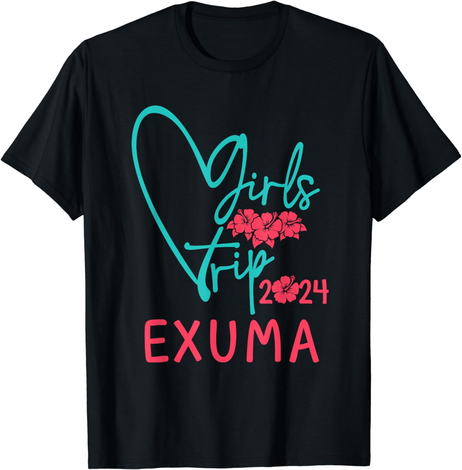 Girls Trip Exuma Bahamas 2024 Girls Weekend Summer Vacation T-Shirt ...