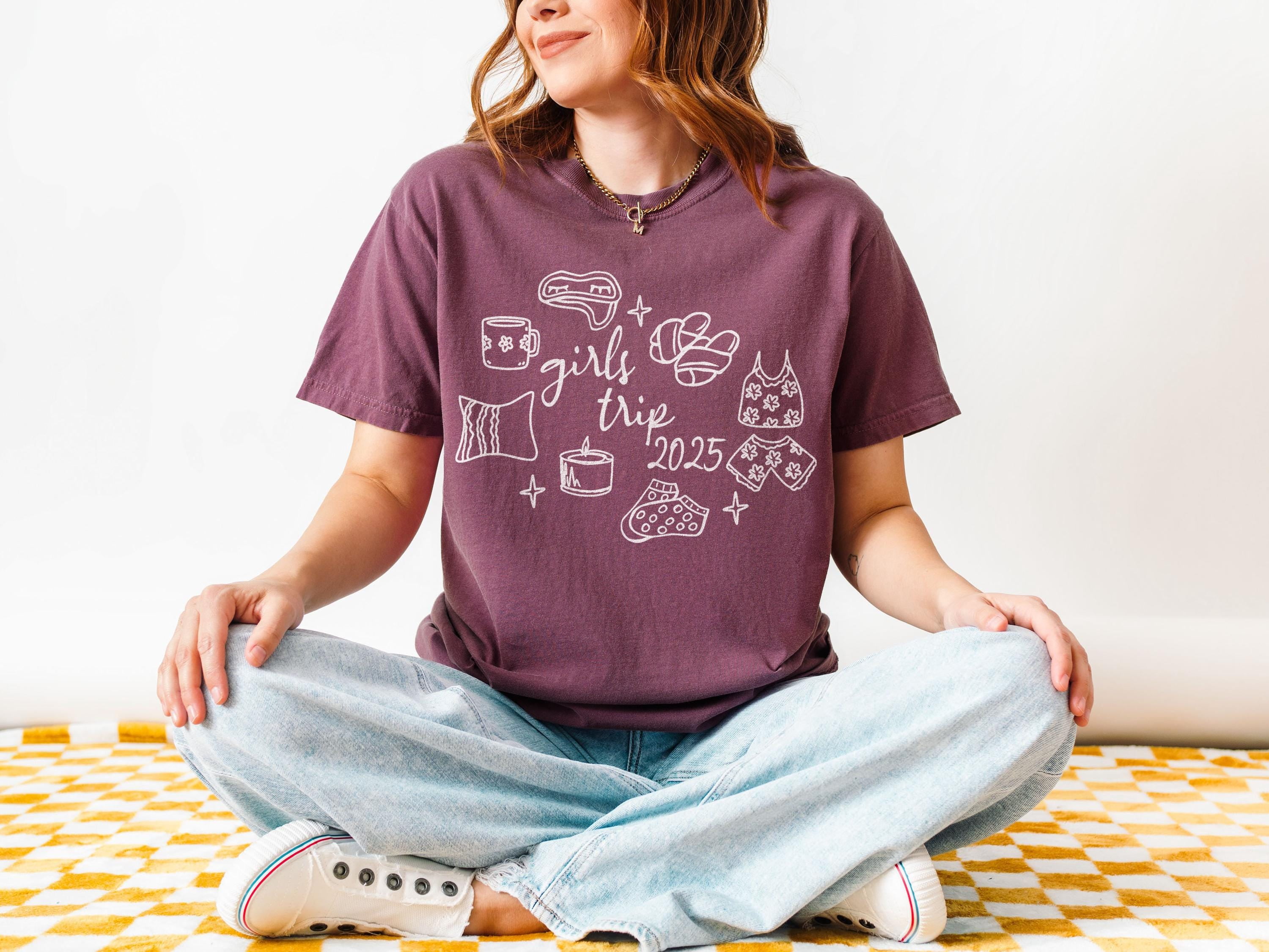 Girls Trip Shirts, Girls Trip 2025, Slumber Party, Girls Trip T Shirt ...