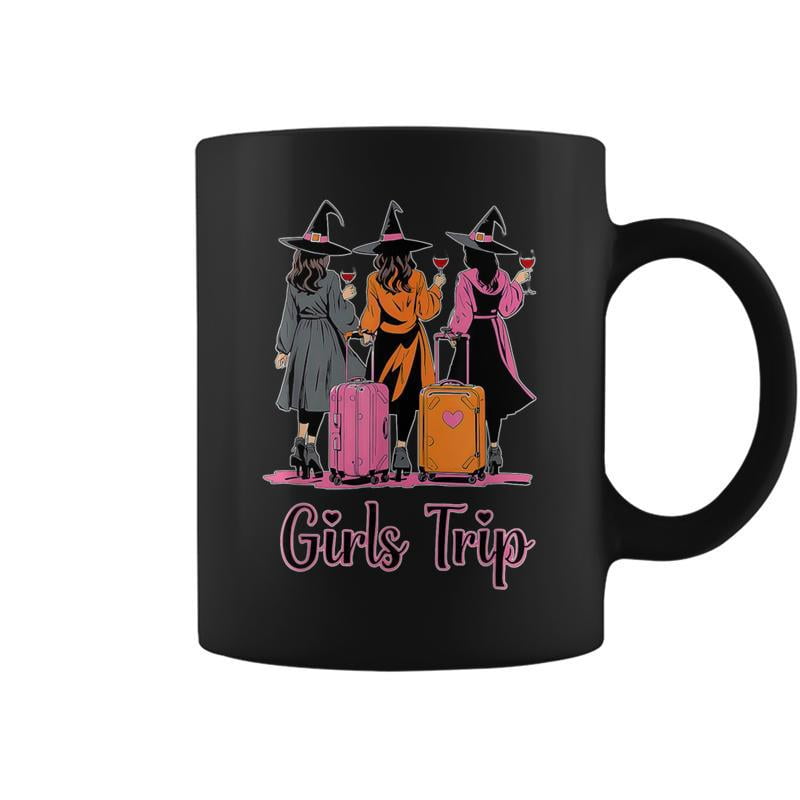 Girls Trip Wine Glasses Witches Halloween Costume Coffee Mugs - Walmart.com