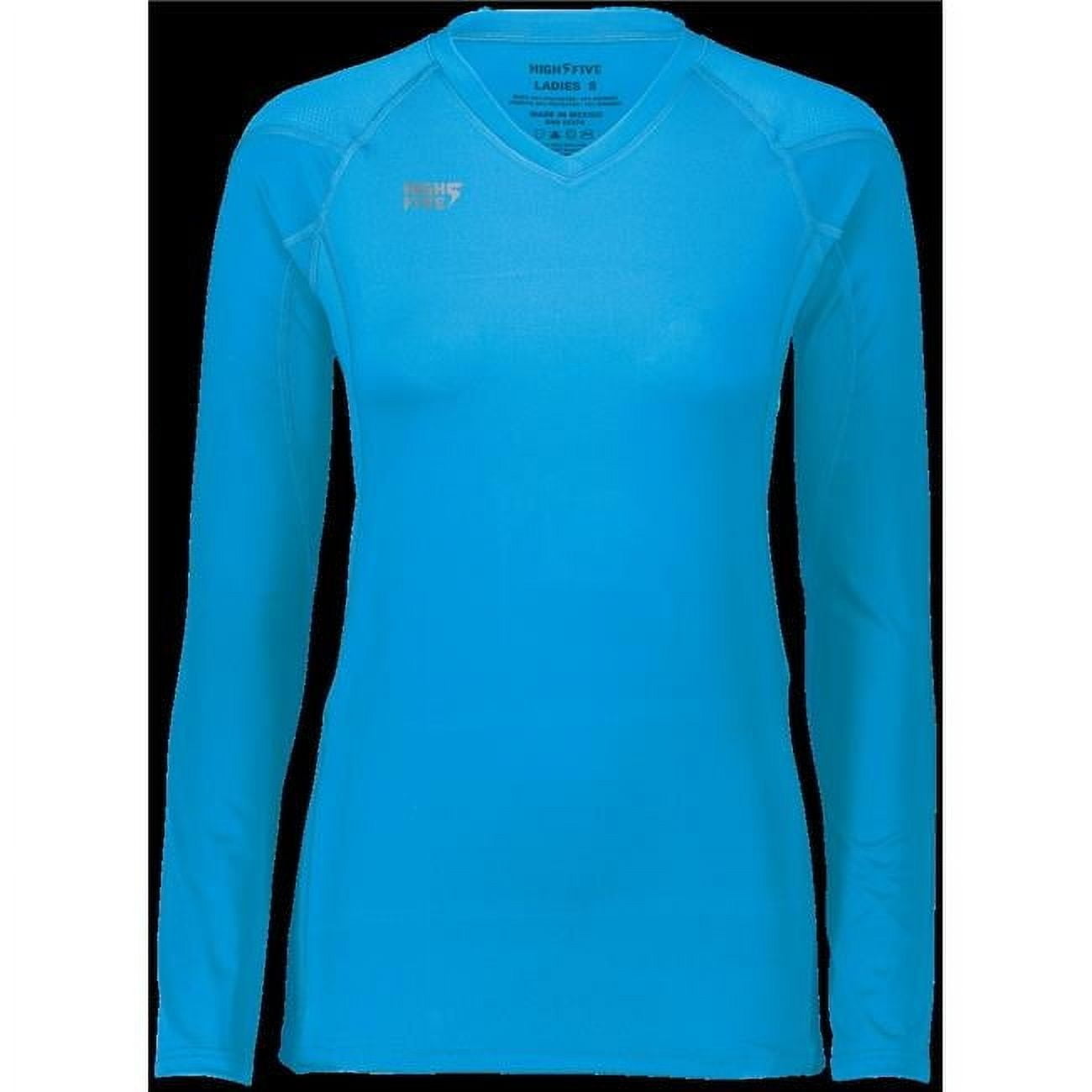 Girls Truhit Long Sleeve Jersey, Power Blue - Small - Walmart.com