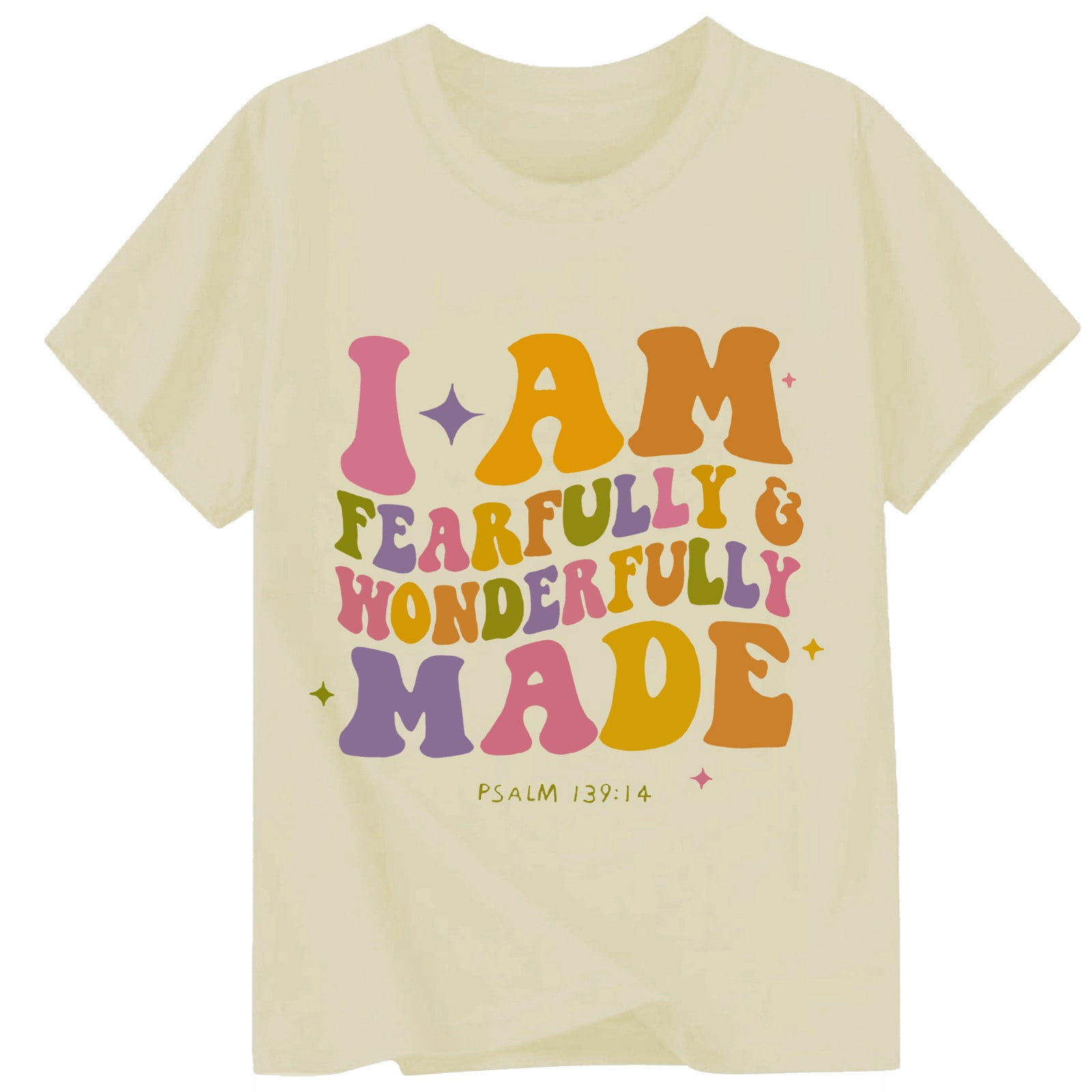 Girls Tshirts Crew Neck Letter Print Short Sleeve T Shirt for Daily ...